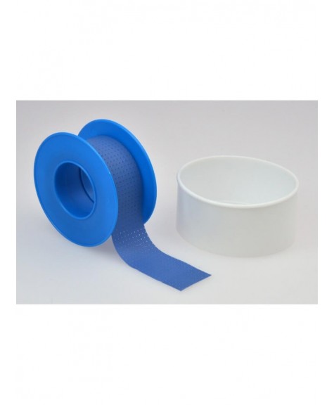 Sparadrap plastique bleu 5mx2cm