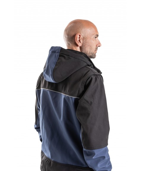 SOFTSHELL ANNECY RECYCLEE 3 COUCHES - Sécuritop